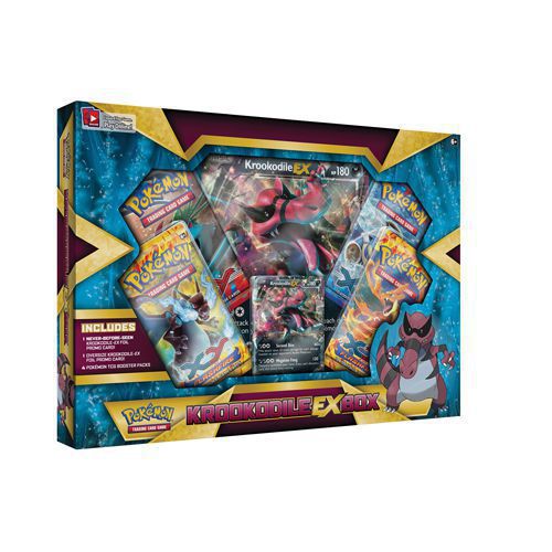 Coffret Pack Krookodile Ex (crocorible) En Anglais Pokémon - UltraJeux
