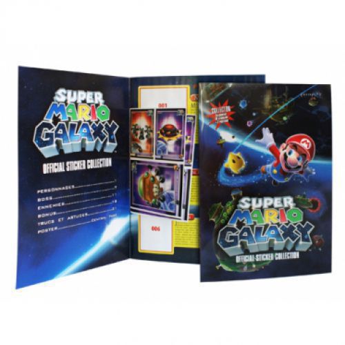 Album Stickers Mario Galaxy - UltraJeux