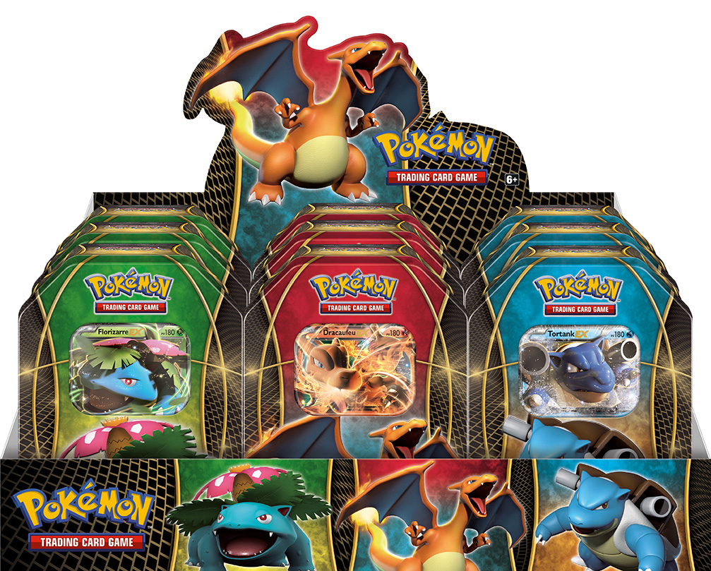 Pokebox 3 Pokébox Exclusives 2014 - Florizarre Ex, Tortank Ex Et Draca
