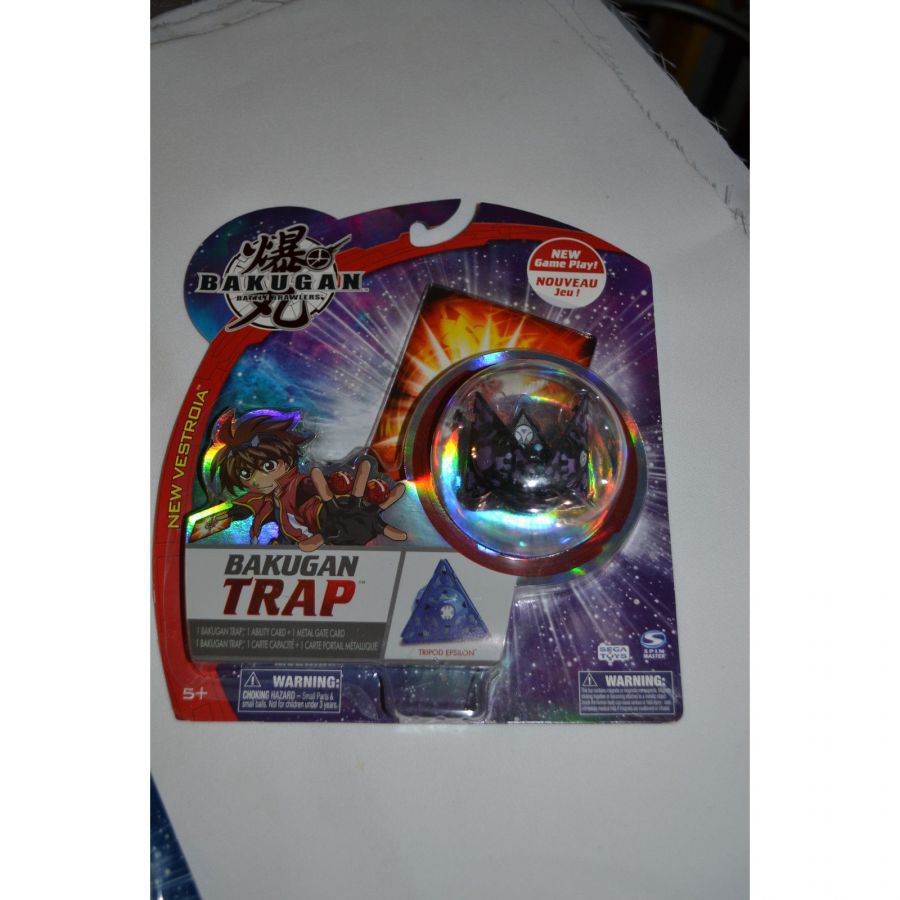 Bakugan Trap - Tripod Epsilon - Darkus Bakugan - UltraJeux