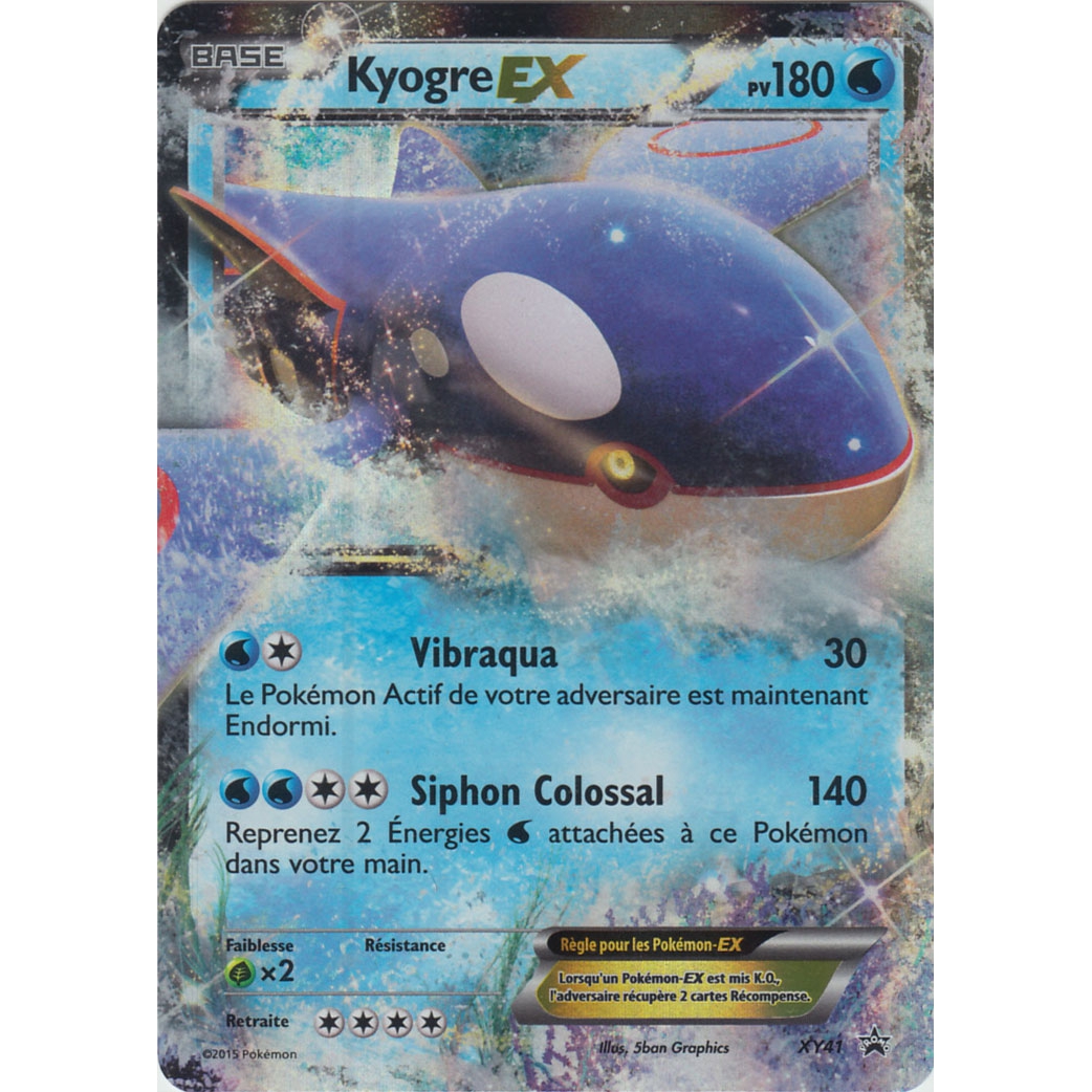 Produit Spécial Xy41 - Kyogre Ex Pokémon - UltraJeux