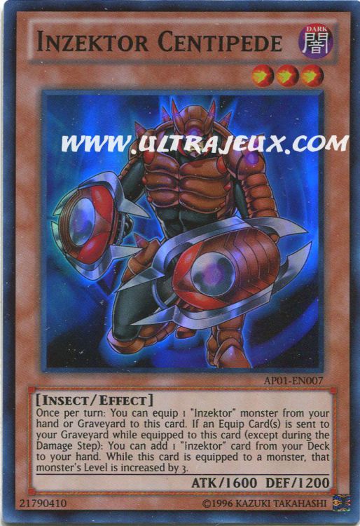 Inzektor Centipede (AP01-EN007) - Carte Yu-Gi-Oh! Astral Pack: Booster