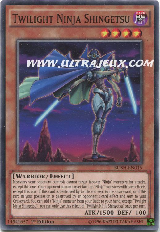Twilight Ninja Shingetsu (BOSH-EN015) - Carte Yu-Gi-Oh! Breakers Of Sh