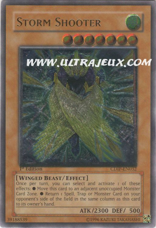 Storm Shooter (CDIP-EN032-UL) - Carte Yu-Gi-Oh! Cyberdark Impact - Car