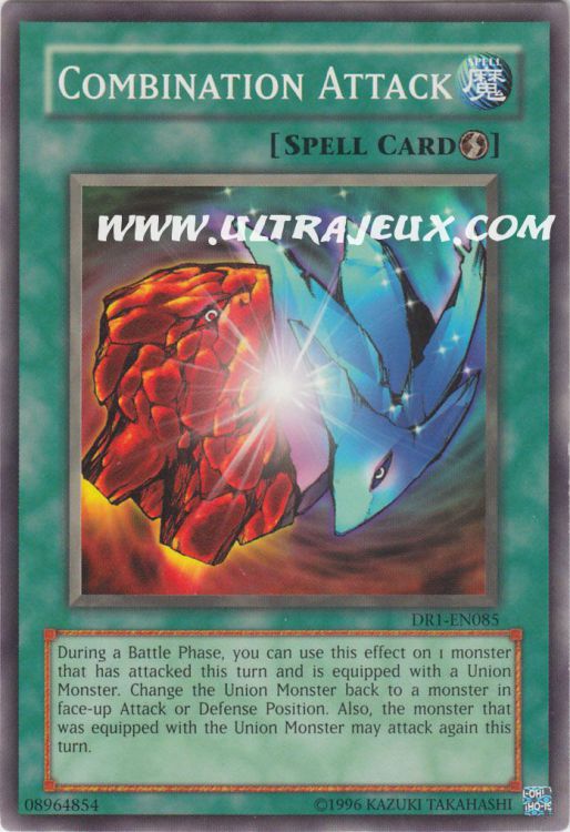 Combination Attack (DR1-EN085) - Carte Yu-Gi-Oh! Dark Revelation Volum