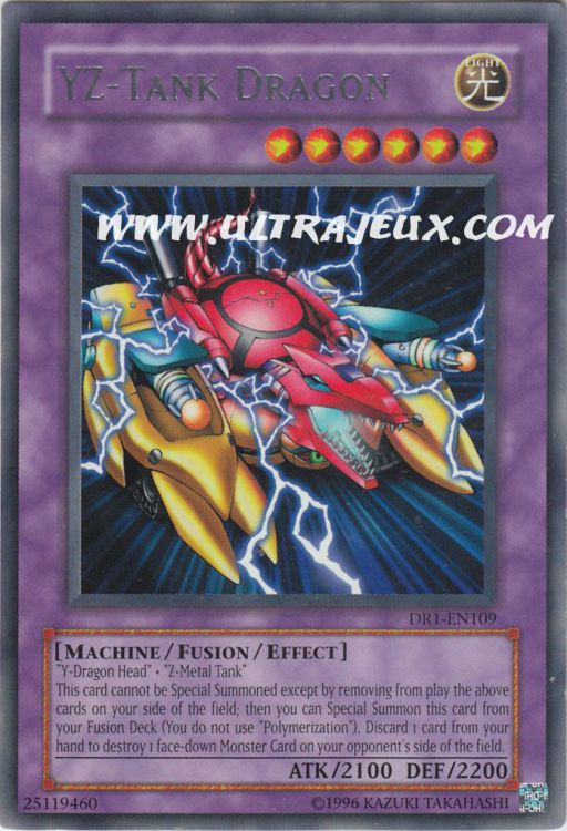 Yz-tank Dragon (DR1-EN109) - Carte Yu-Gi-Oh! Dark Revelation Volume 1