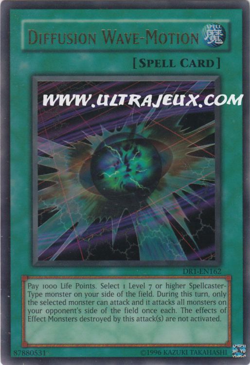Diffusion Wave-motion (DR1-EN162) - Carte Yu-Gi-Oh! Dark Revelation Vo