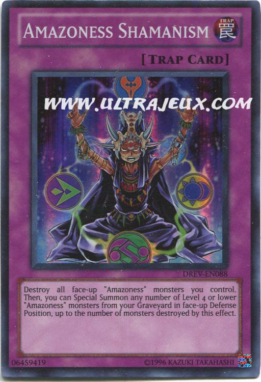 Amazoness Shamanism (DREV-EN088) - Carte Yu-Gi-Oh! Duelist Revolution