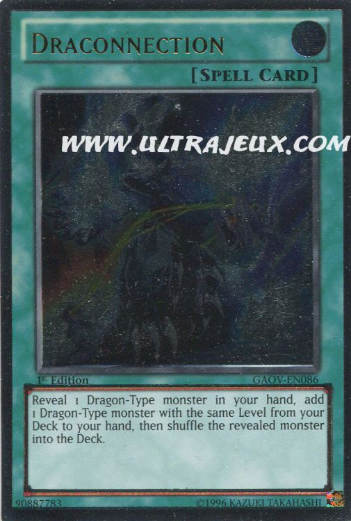 Draconnection (GAOV-EN086-UL) - Carte Yu-Gi-Oh! Galactic Overlord - Ca