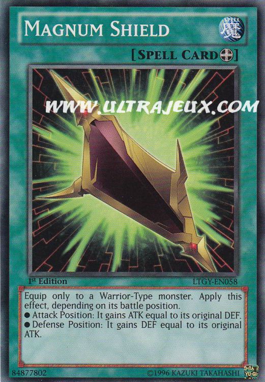 Magnum Shield (LTGY-EN058) - Carte Yu-Gi-Oh! Lord of the Tachyon Galax
