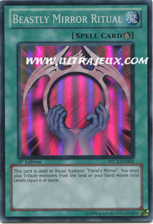 Beastly Mirror Ritual (PRC1-EN002) - Carte Yu-Gi-Oh! 2012 Premium Coll