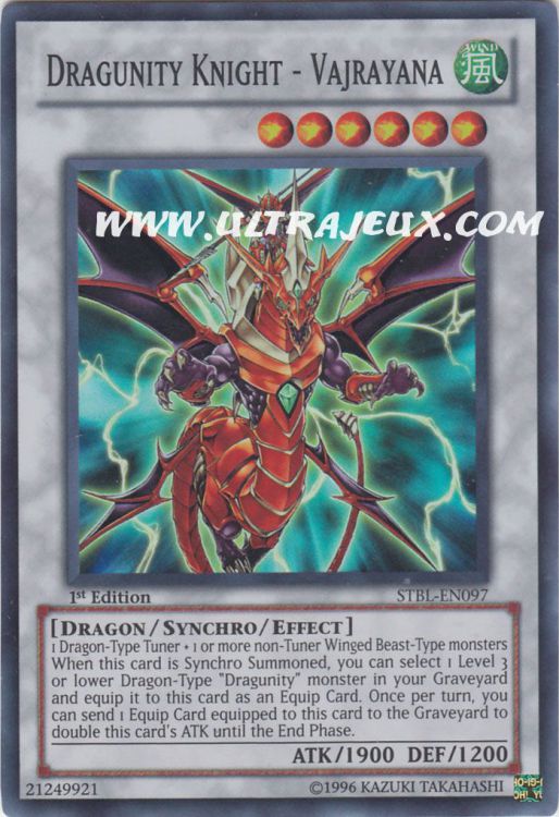Dragunity Knight - Vajrayana (STBL-EN097) - Carte Yu-Gi-Oh! Starstrike