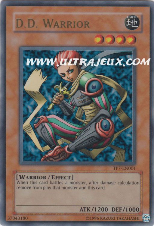 D.D. Warrior (TP7-EN001) - Carte Yu-Gi-Oh! Tournament Pack 7 - Cartes