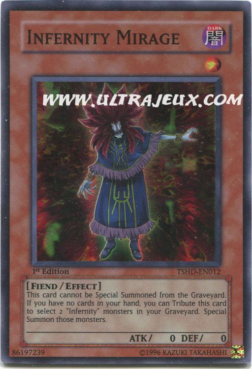 Infernity Mirage (TSHD-EN012) - Carte Yu-Gi-Oh! The Shining Darkness