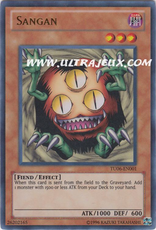 Sangan (TU06-EN001) - Carte Yu-Gi-Oh! Turbo Pack: Booster Six - Cartes